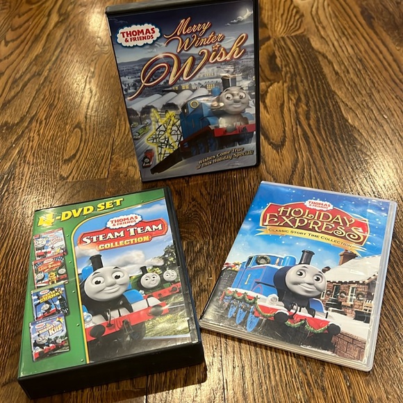 Thomas & Friends | Media | Six Dvds Including Four Dvd Set 2 Holiday ...